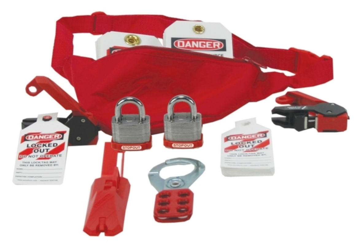 Lockout Kit: Lockout/Tagout Pouch Kit - KSK115 - 1/CS